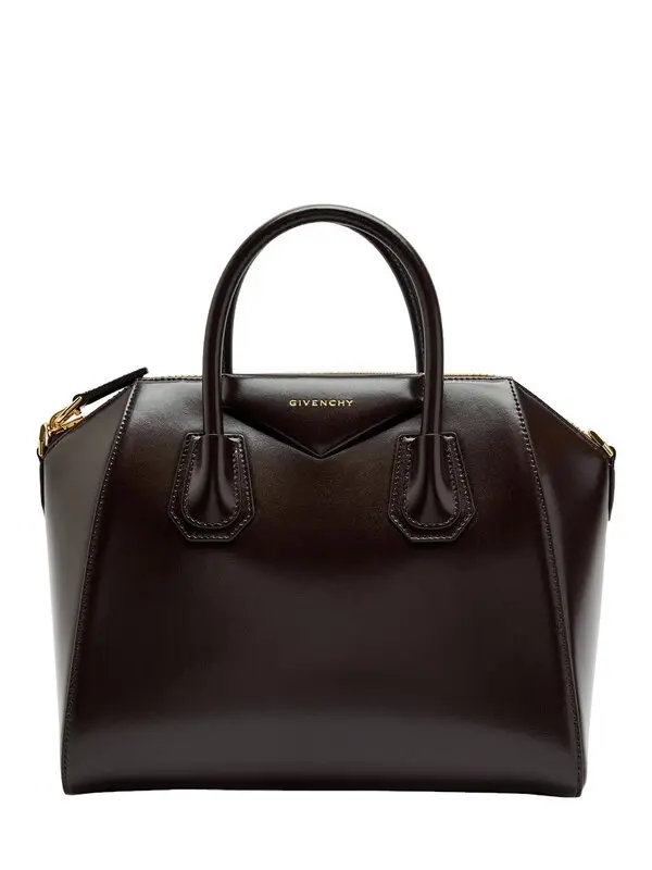 Givenchy Antigona Small Top Handle Bag - Chocolate