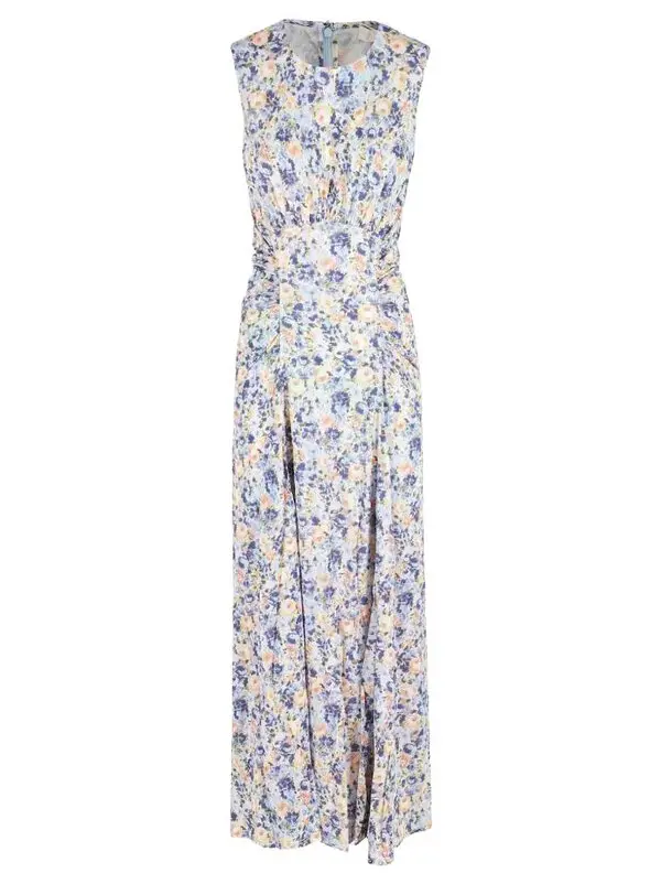 Ulla Johnson Lana Floral-print Midi Dress - Purple