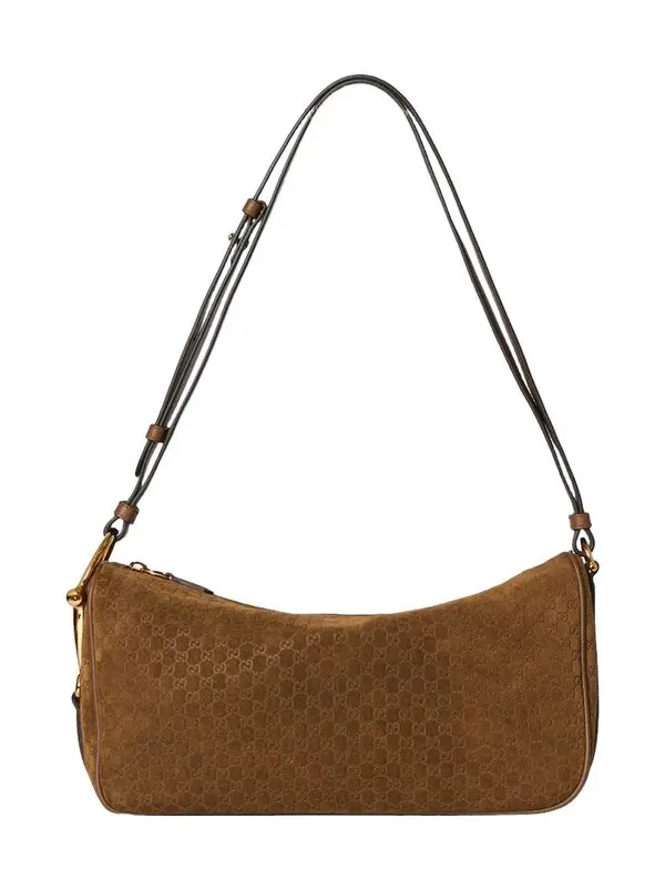 Gucci Half Horsebit Mini Shoulder Bag - Brown