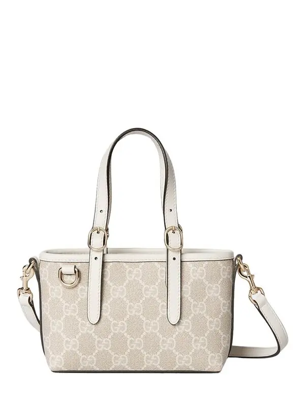 Gucci Gg Monogram Mini Bag - Ivory