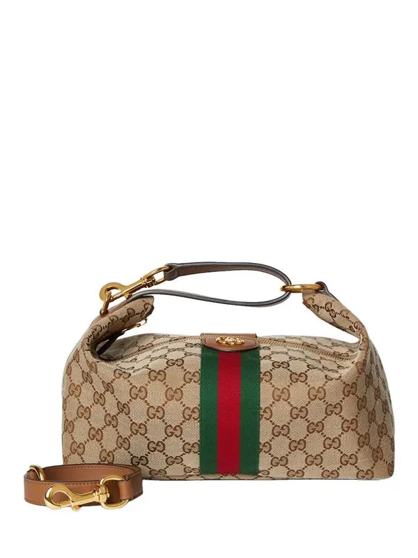 Gucci Medium Top Handle Bag - Tan