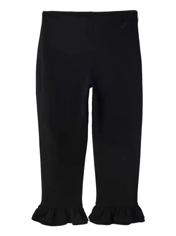 Jacquemus Playa Ruffled Shorts - Black