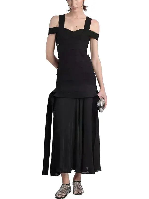 Simkhai Cut-out Midi Dress - Black