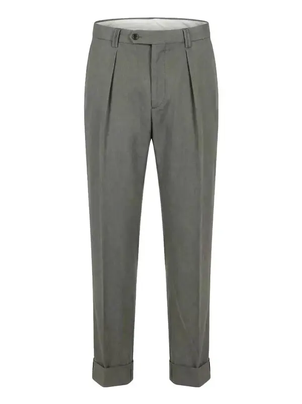 BERWICH Pleated Trousers - Grey