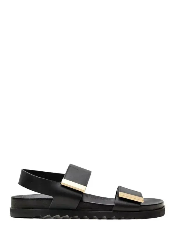 CHUCKIES Touch-strap Sandals - Black