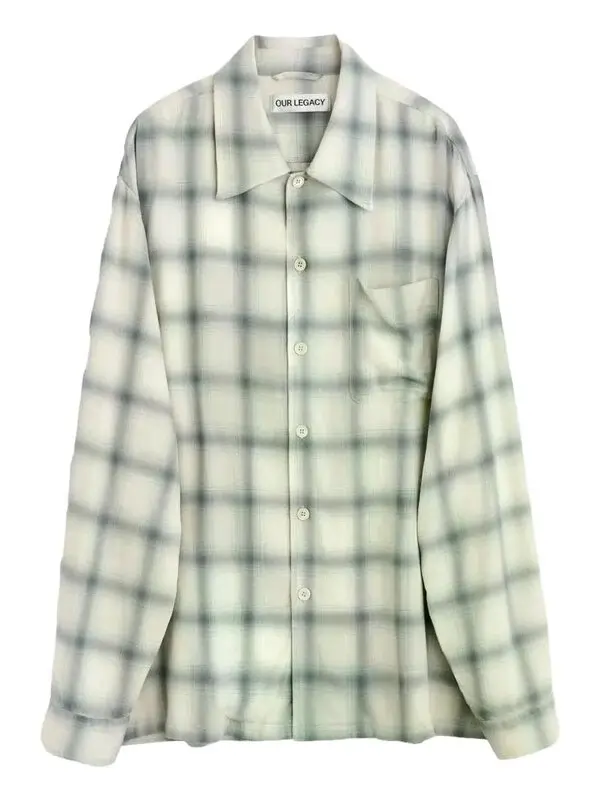 Our Legacy Every Check-pattern Shirt - Neutrals