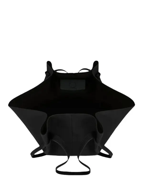 Yuzefi Mochi Pebbled Shoulder Bag - Black