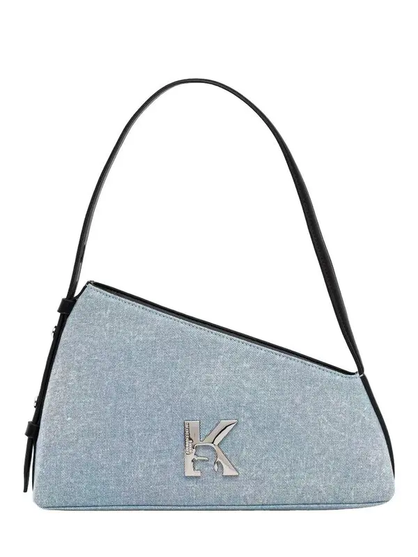 Karl Lagerfeld Asymmetric Tote Bag - Blue