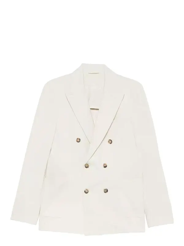 CIRCOLO 1901 Double-breasted Peak-lapels Blazer - Neutrals