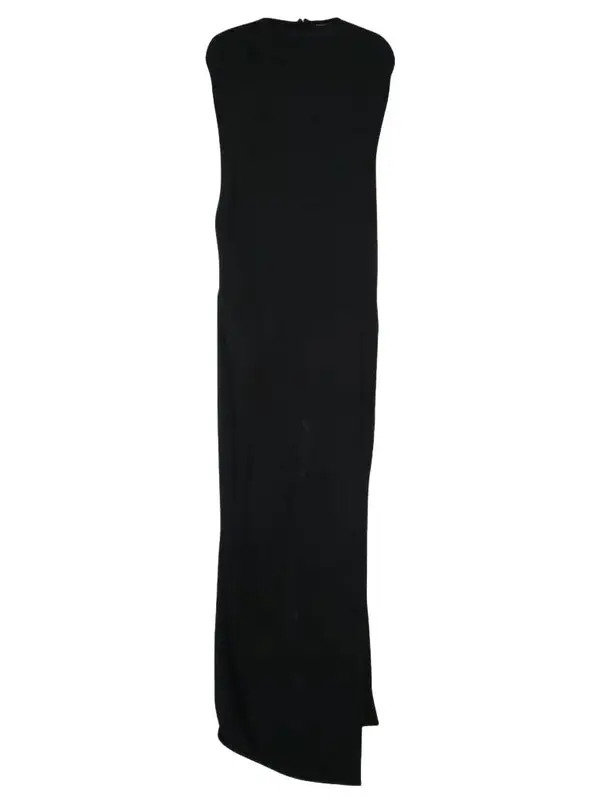 TOM FORD Sleeveless Silk Maxi Dress - Black