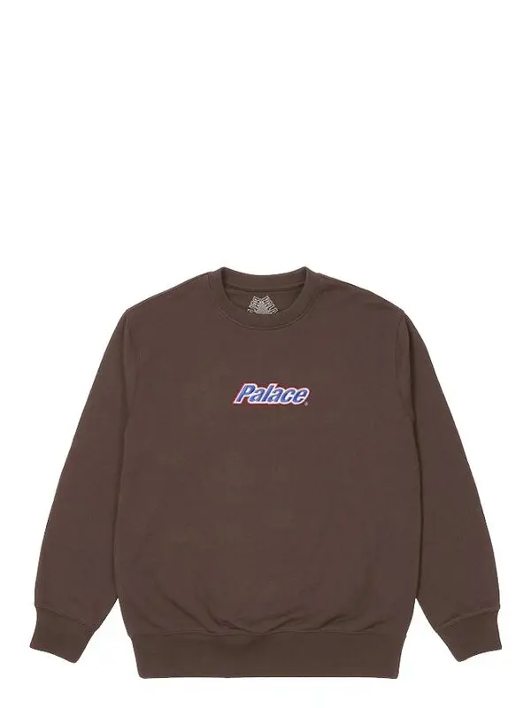 PALACE Current Crew - Brown