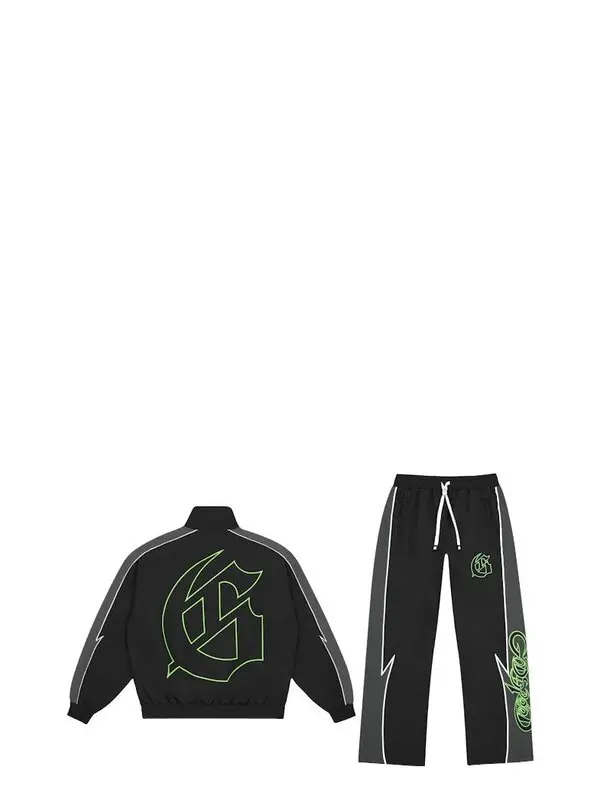 GODSPEED Gt Tracksuit - Black/volt