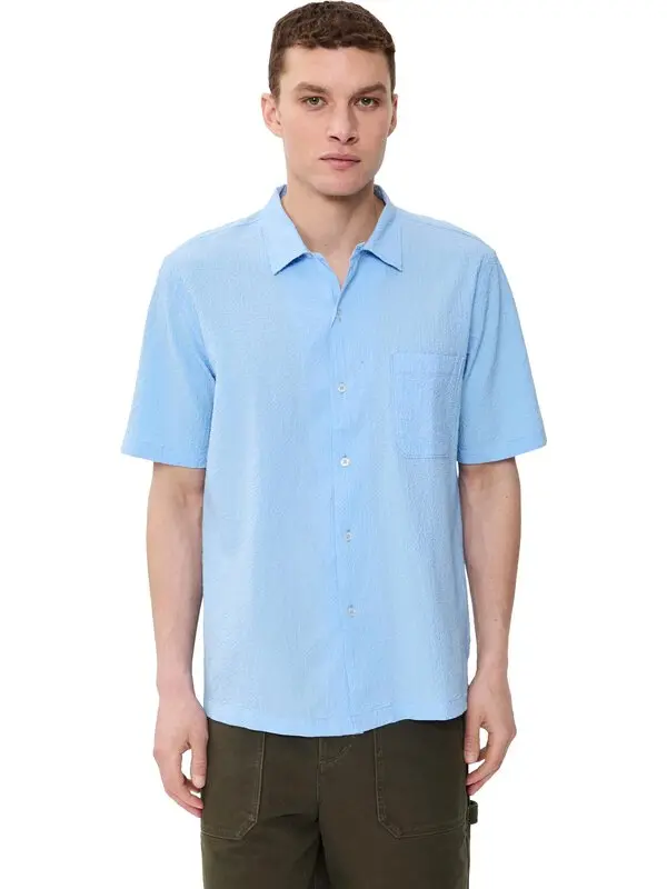 Universal Works Road Shirt - Sky Blue