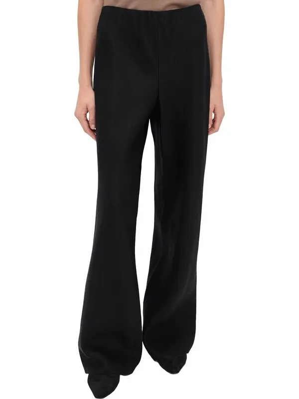 Vince Colette Linen Bias Pants - Black