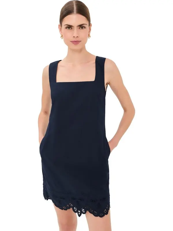 Veronica Beard Shanice Mini Dress - Navy