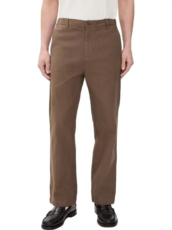 FAR AFIELD Dekk Trousers - Brown