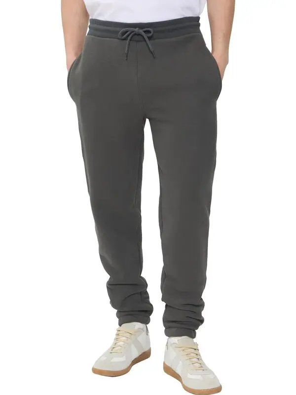 POWER GOODS Loopback Sweatpants - Washed Black