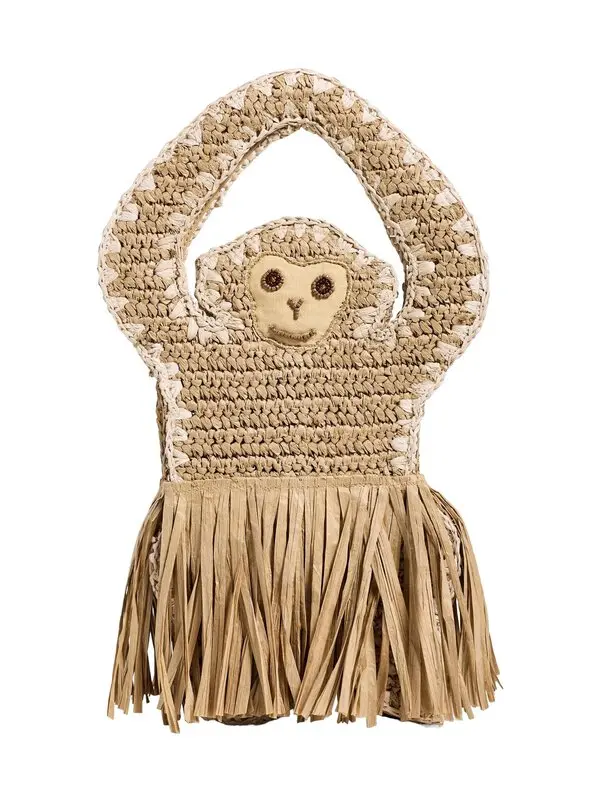 SIMONMILLER Bailar Fringe Bag - Natural