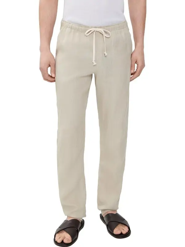 ALEX CRANE Linen Bo Pants - Bone