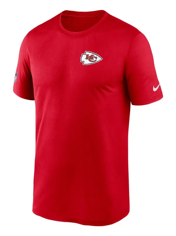 Nike Kansas City Chiefs Legend Small Logo Dri-fit Nfl T-shirt - Red