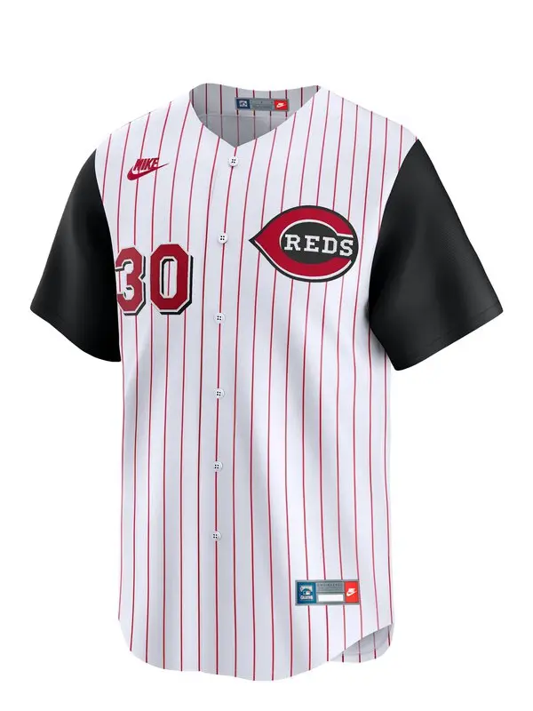 Nike Ken Griffey Jr. Cincinnati Reds Cooperstown Dri-fit Mlb Limited Jersey - White