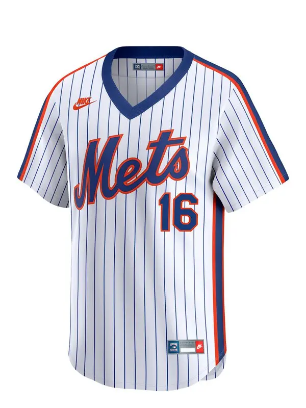 Nike Dwight Gooden New York Mets Cooperstown 40th Anniversary Dri-fit Mlb Limited Jersey - White