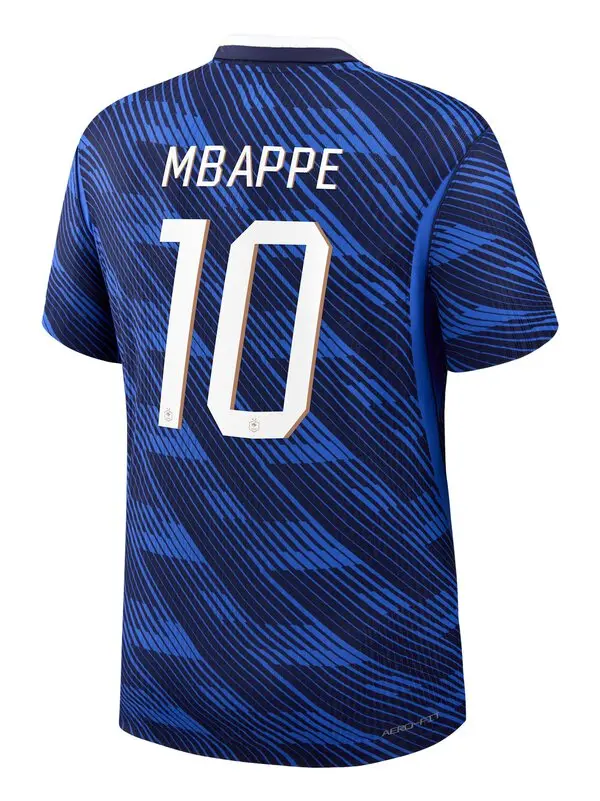 Nike Kylian Mbappé France National Team 2026 Match Home Dri-fit Adv Soccer Jersey - Blue