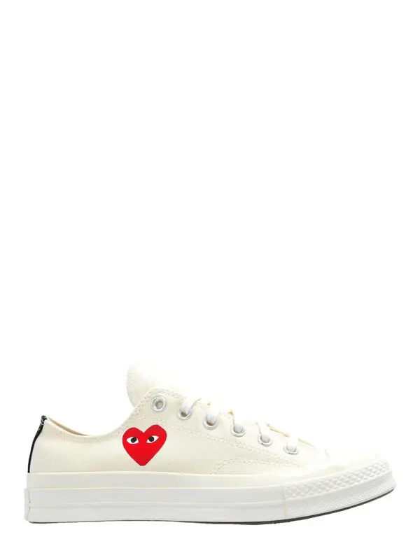 Play Comme Des Garcon X Converse Low-top Sneakers - White