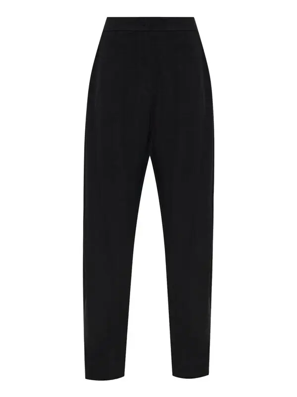 Emporio Armani Trousers With Pockets - Black