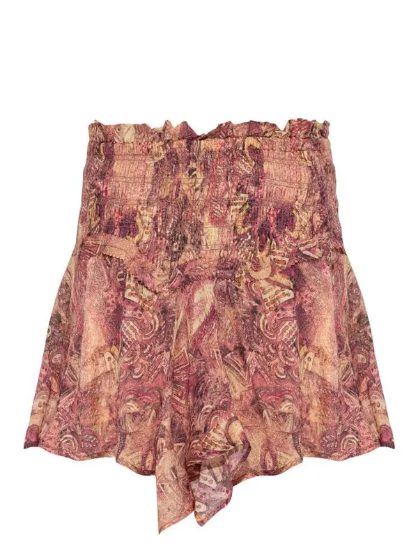 Isabel Marant Ceiva Mini Skirt - Pink