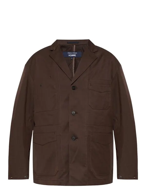 Comme Des Garçons Cotton Blazer - Brown