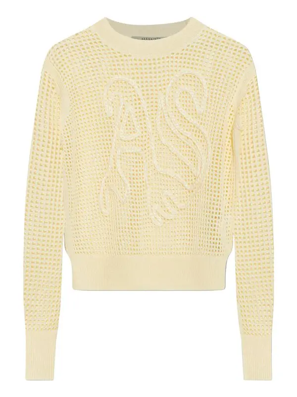 ALLSAINTS Raelyn Sweater - Yellow