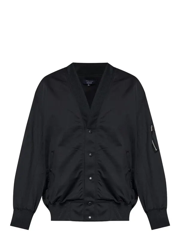 Comme Des Garçons Snap-button Jacket - Black