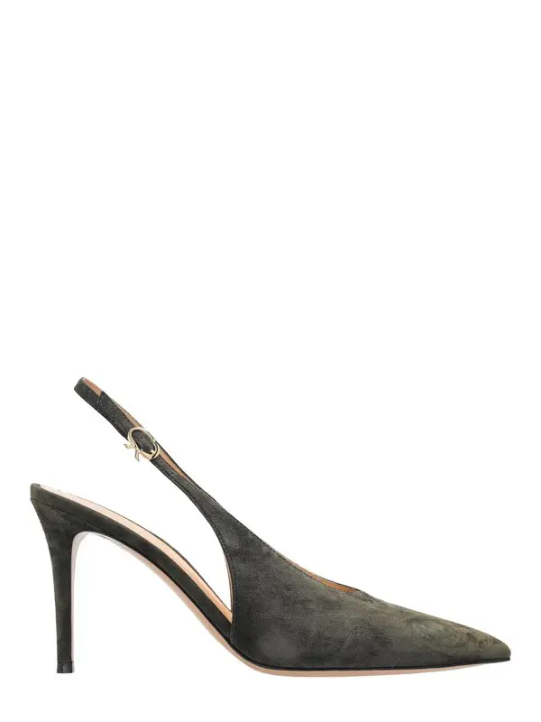 GIANVITO ROSSI Robbie Heeled Shoes - Green
