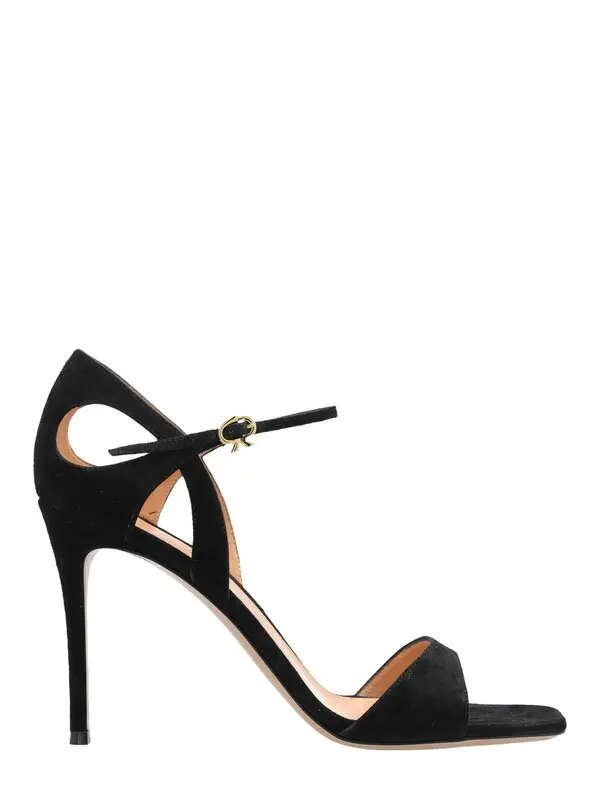 GIANVITO ROSSI Camnero Heeled Sandals - Black