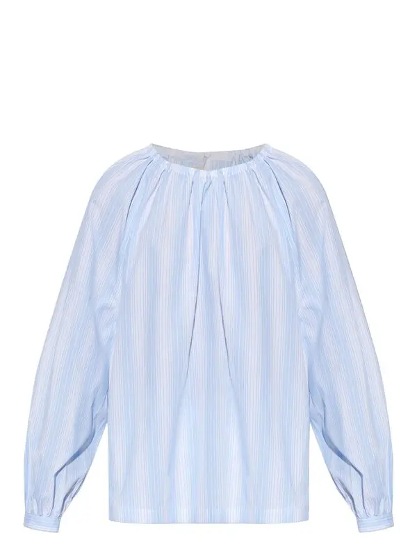 Marni Oversized Striped Top - Blue