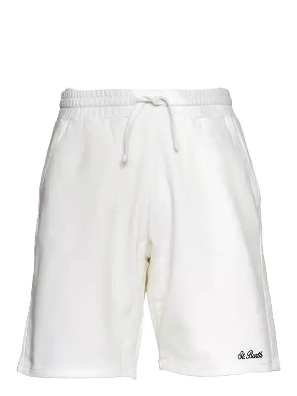 MC2 SAINT BARTH Randle Drawstring Shorts - White