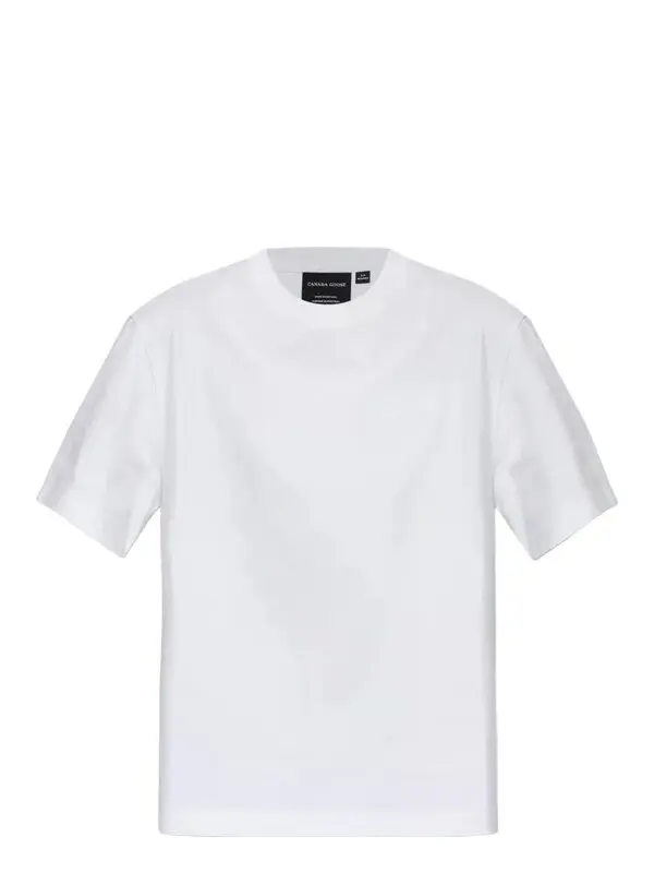Canada Goose Embossed-logo T-shirt - White