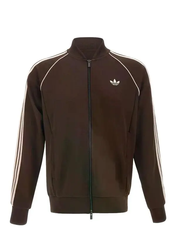 Adidas Sst Side-stripe Sweater - Brown