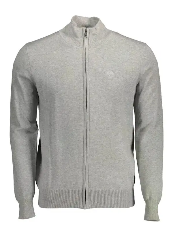 NORTH SAILS Cotton Knit Cardigan - Grey