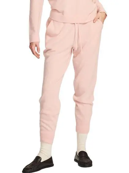 Naadam Signature Cashmere Jogger - Peony