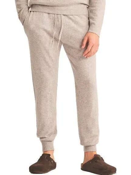 Naadam Signature Cashmere Jogger - Cement