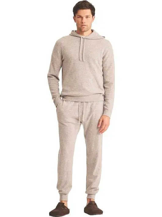 Naadam Signature Cashmere Hoodie - Cement