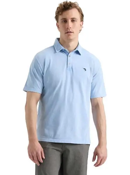 SALT LIFE Tidal Shift Polo - Powder Blue