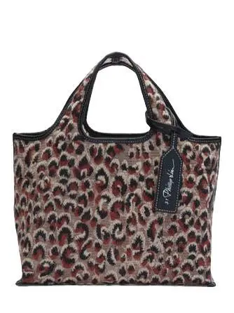 3.1 Phillip Lim Embroidered Mini Market Tote - Leopard