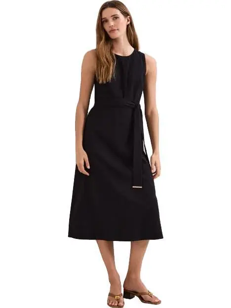 PHASE EIGHT Marta Midi Dress - Black