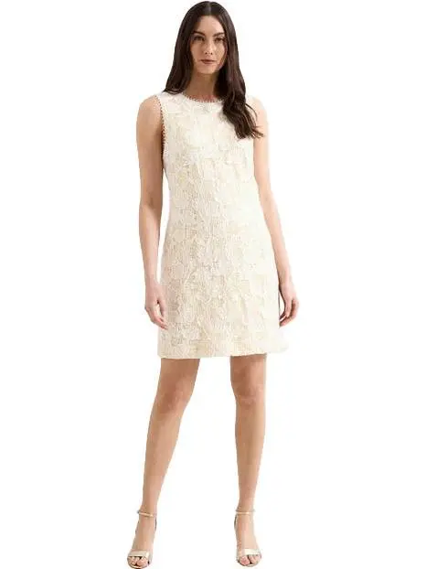 PHASE EIGHT Bryony Lace Mini Dress - Ivory