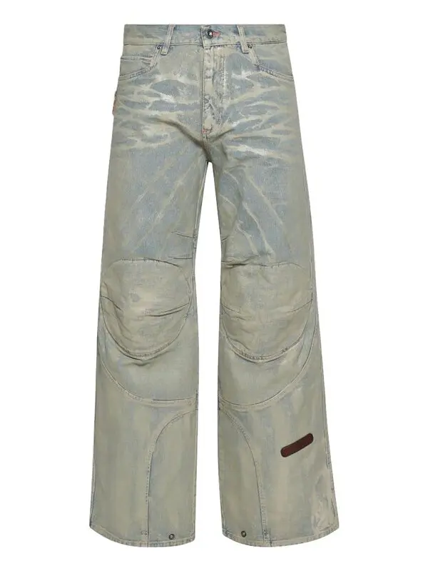 PDF CHANNEL Biker Mice Cotton Pants - Light  Blue