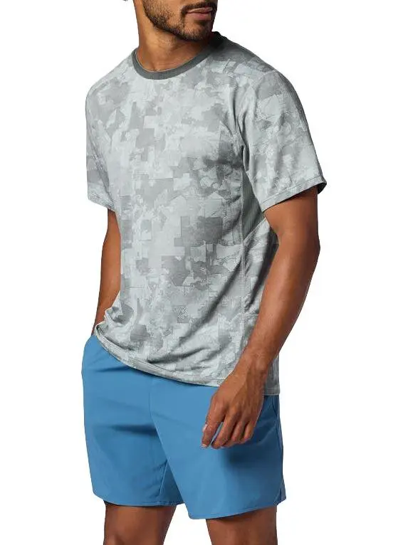 MARMOT Uptrail Performance T-shirt - Boulder Crack Map Camo