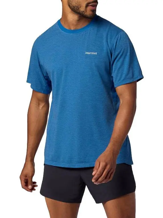 MARMOT Uptrail Performance T-shirt - Nautical Blue